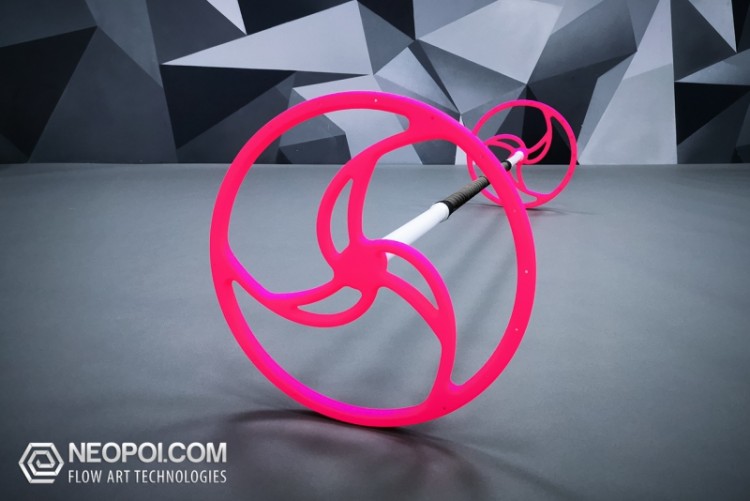 Training Dragon Staff - LED glow props for flow arts, performances and ...