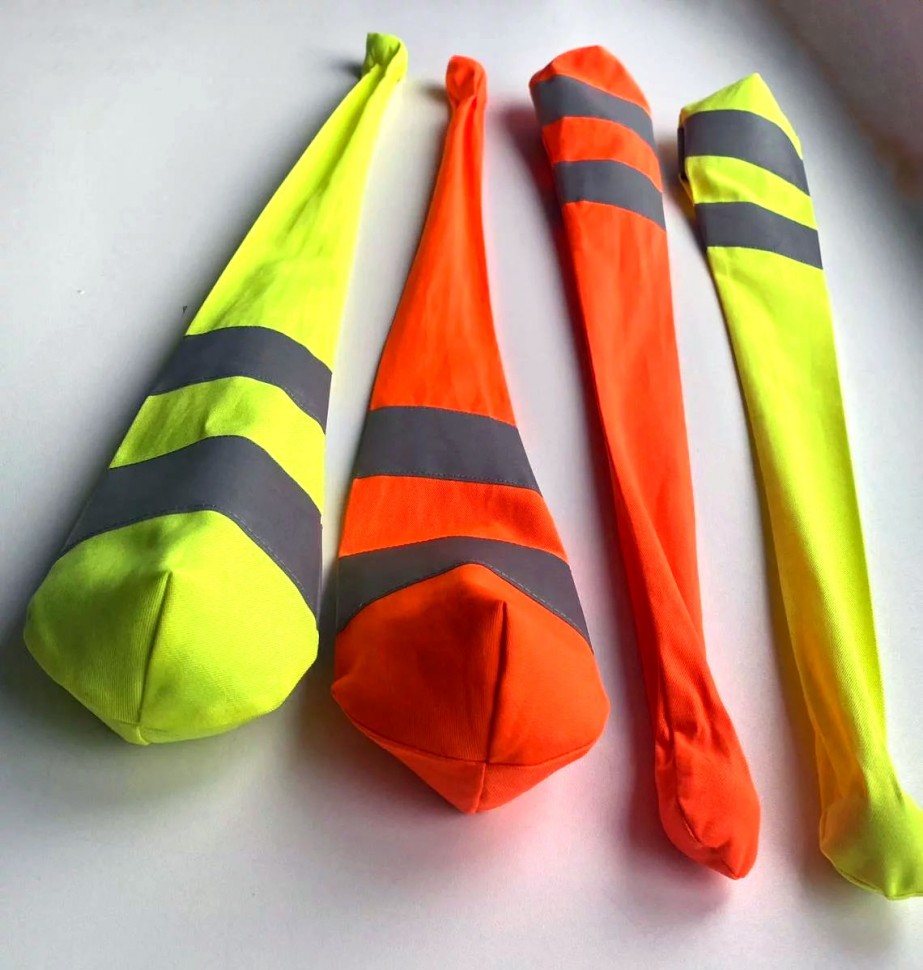 SOCK POI WITH REFLECTIVE TAPE - LED glow props for flow arts ...